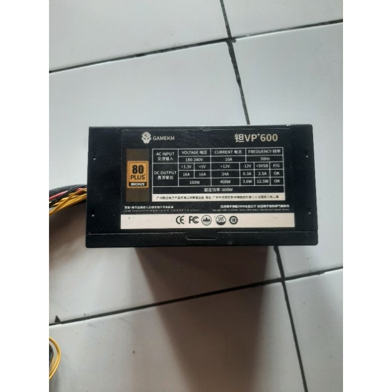 Jual PSU 600w Power Supply 600 watt Player VP+600 | Shopee Indonesia