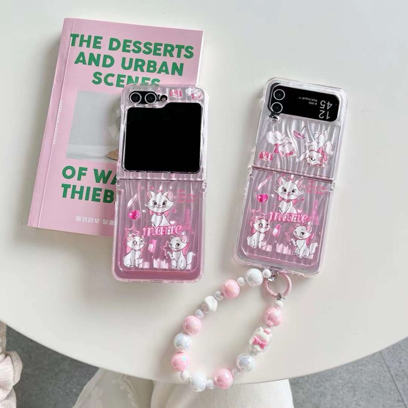 Jual CASE MARIE CAT PINK | SAMSUNG ZFLIP 3 4 5 | Shopee Indonesia