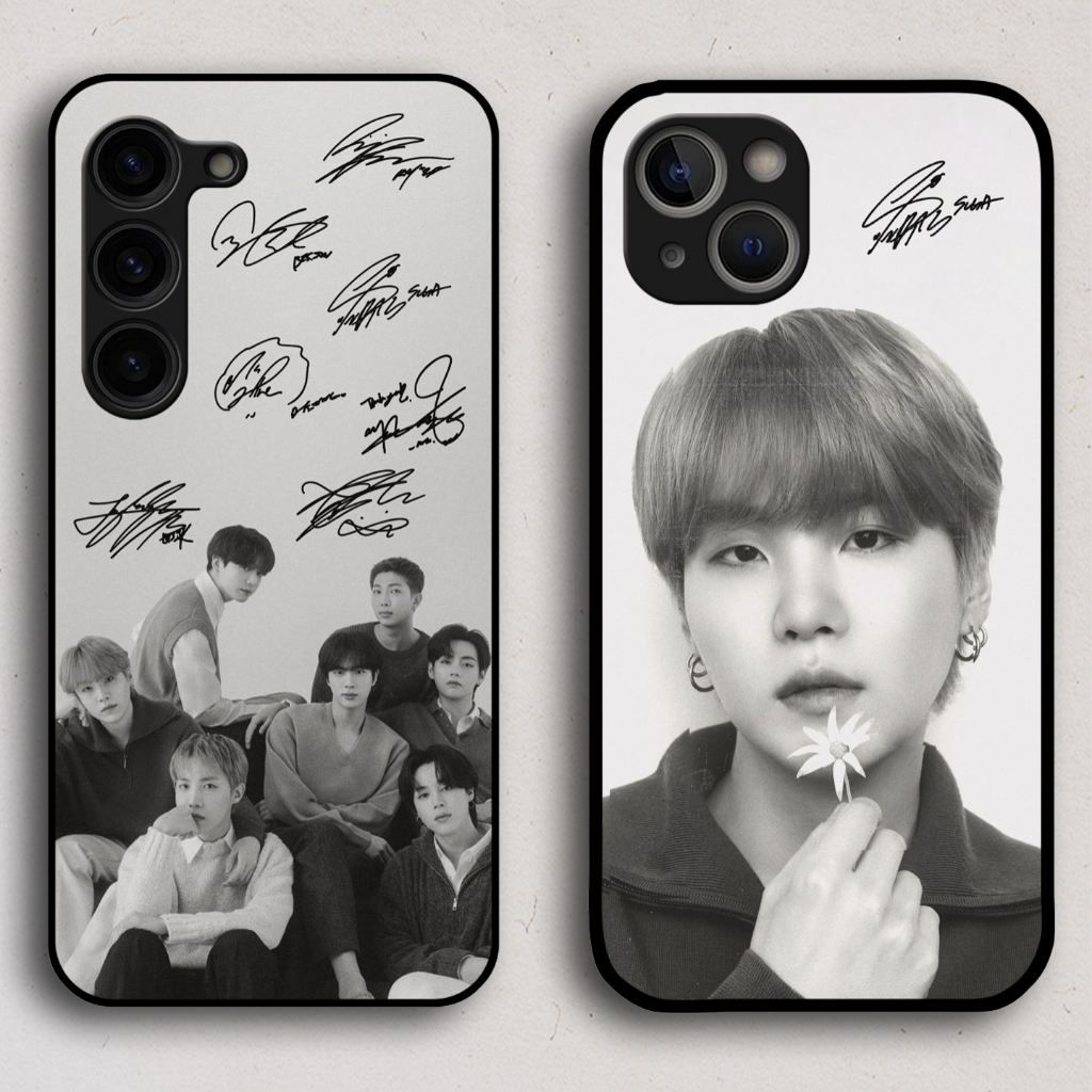 Jual Cis Premium Case BTS Monochrome Bangtan Spnyeondan | Shopee Indonesia