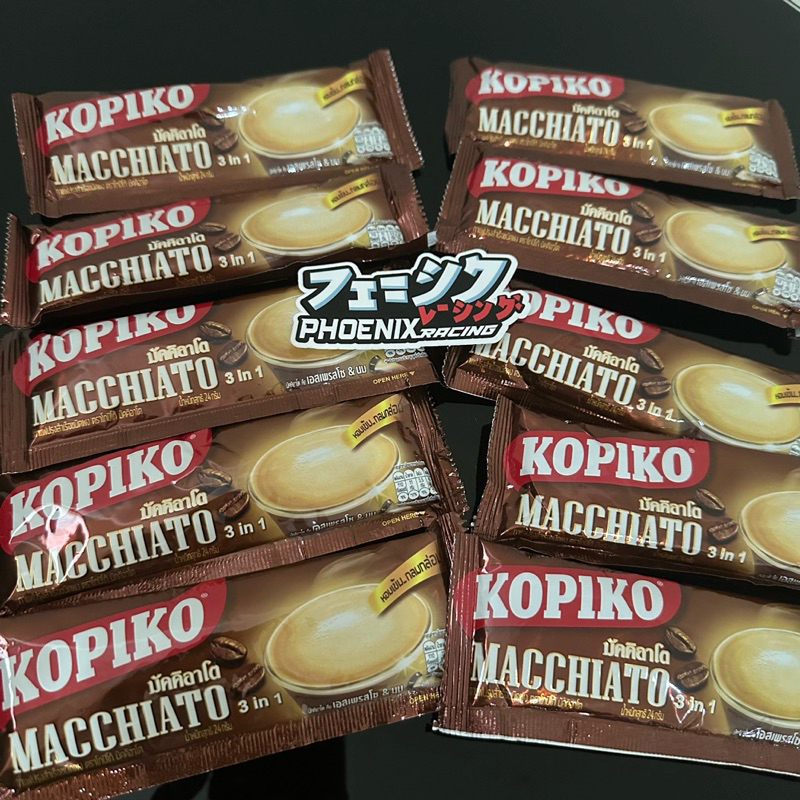 Jual Kopi Kopiko Macchiato 3 in 1 Original Thailand Kemasan Stick ...