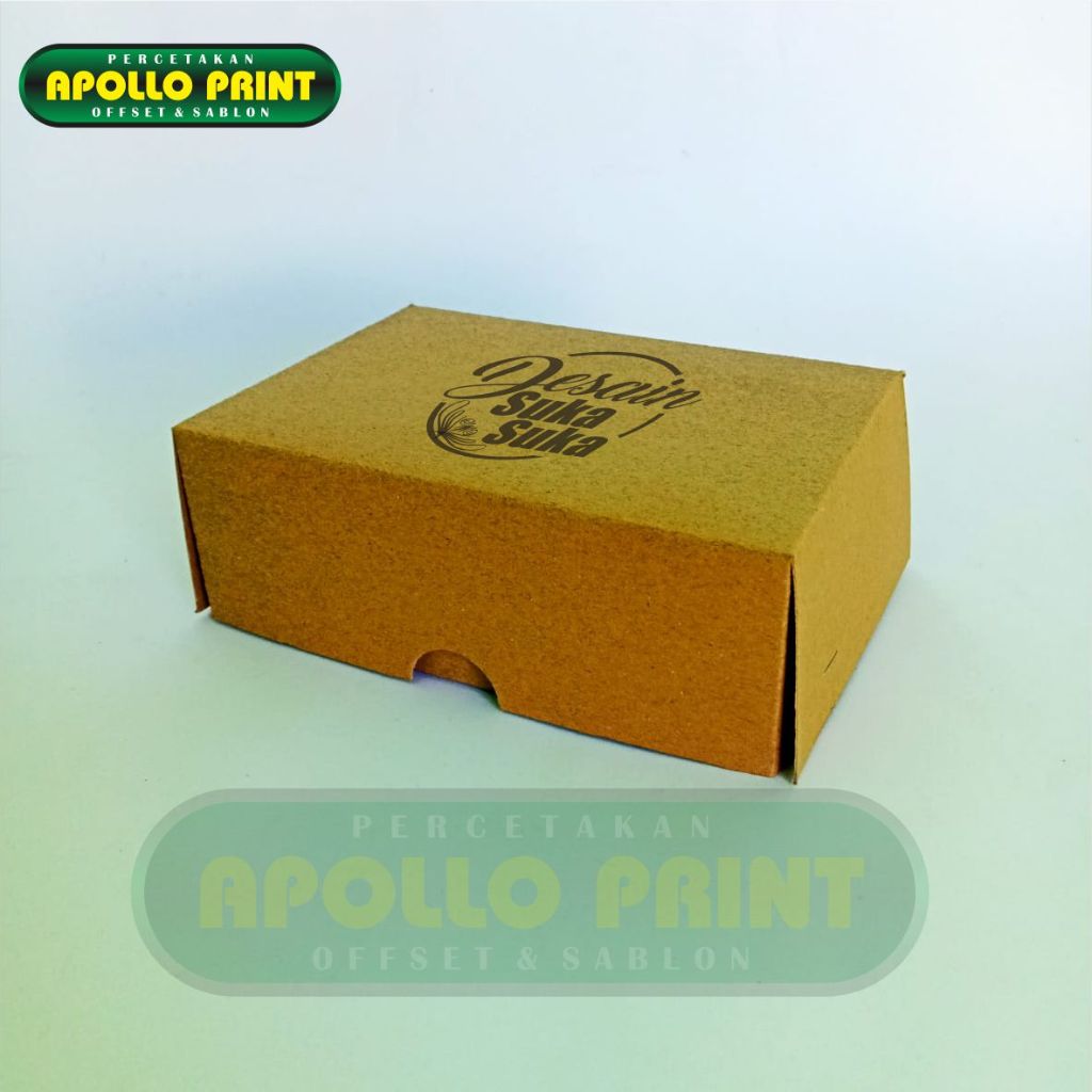 Jual Box Custom ( SABLON ) Packaging Kardus Roti, Snack, Makanan ...