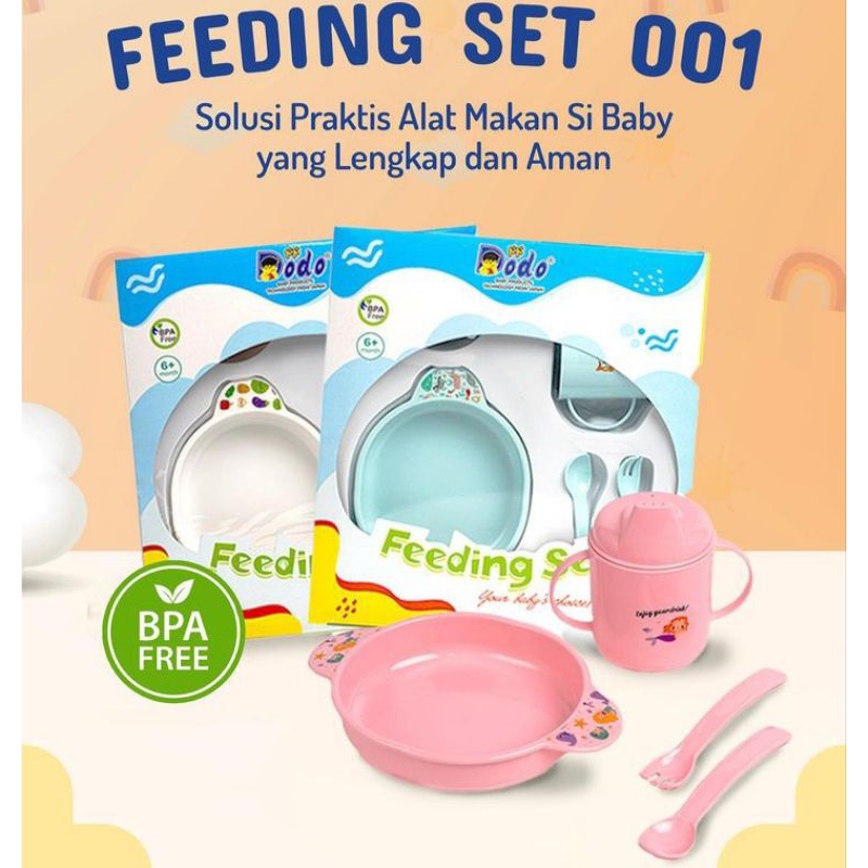 Jual NIERO - Hampers Bayi Dodo Feeding Set Bayi Kecil Lengkap Tempat ...