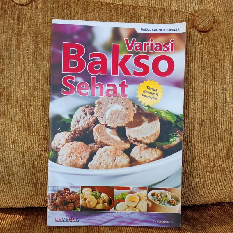 Jual Buku Bakul kuliner populer variasi bakso sehat | Shopee Indonesia