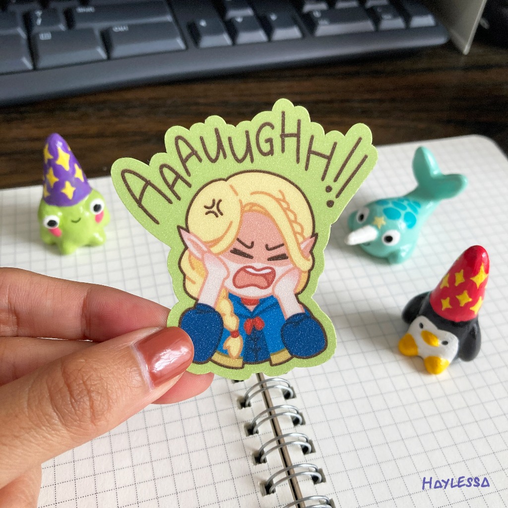 Jual Sticker Marcille Stress - Diecut Sticker (delicious in dungeon ...