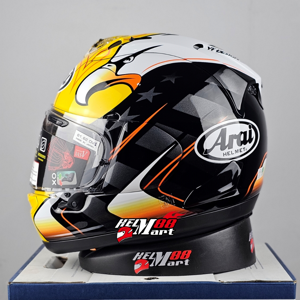 Jual Arai RX-7X KR American Eagle Kenny Roberts Helm ARAI Full Face Arai RX7X Original | Shopee ...