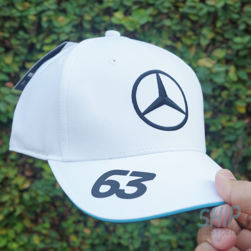 Jual topi Driver cap RUSSELL MERCEDES white putih F1 original 2024 ...
