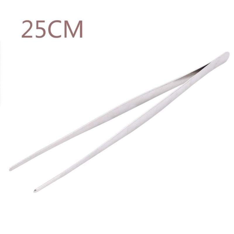 Jual Penjepit Makanan / Alat Capit Pencapit Jepit Lurus Chef Tweezer ...