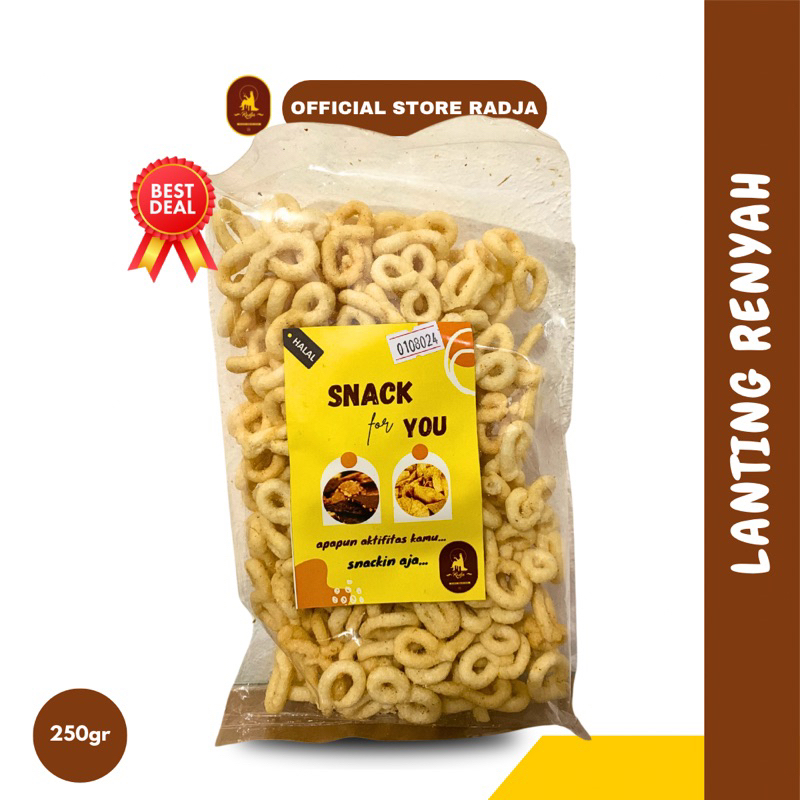 Jual Lanting Bawang Makanan Ringan Lanting Kebumen Renyah Gurih ...