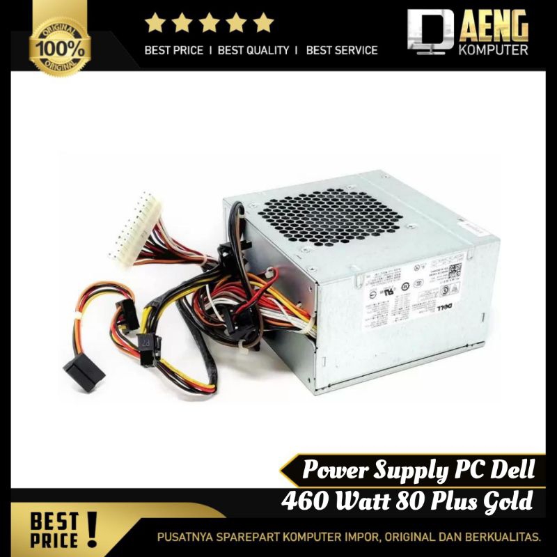 Jual Power Supply Psu Power Suplay PC Brand Original DELL 460 Watt 80 ...