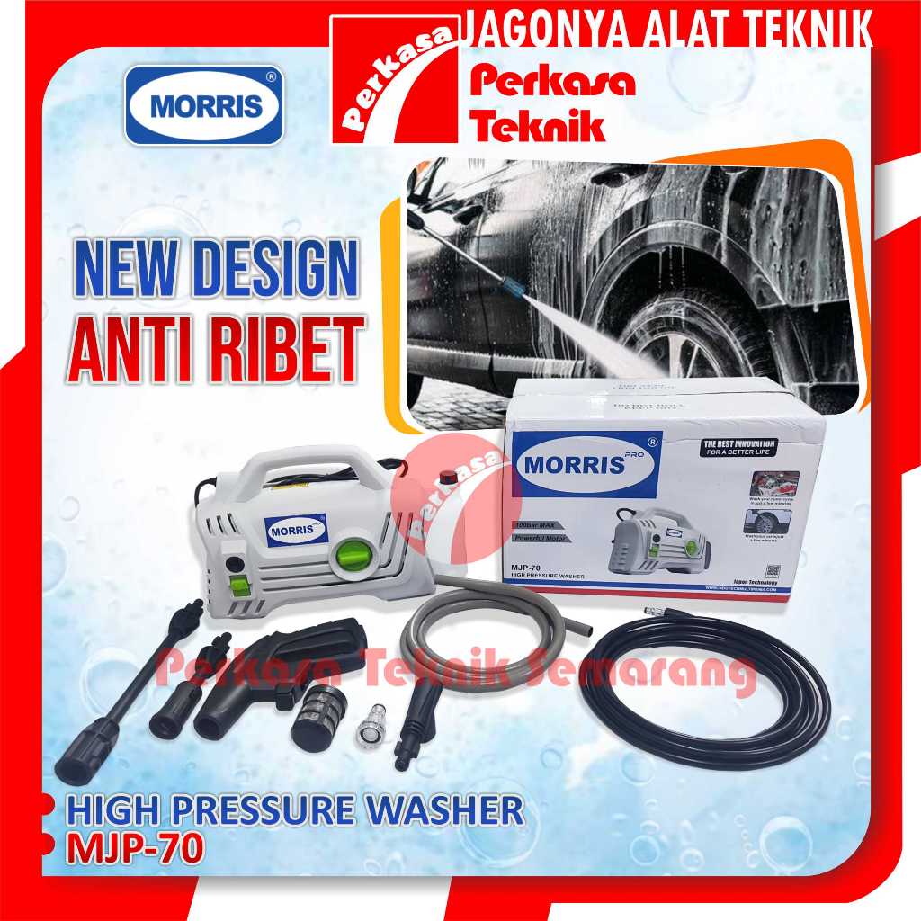 Jual Steam Jet Cleaner Portable Design MORRIS MJP70 High Pressure ...