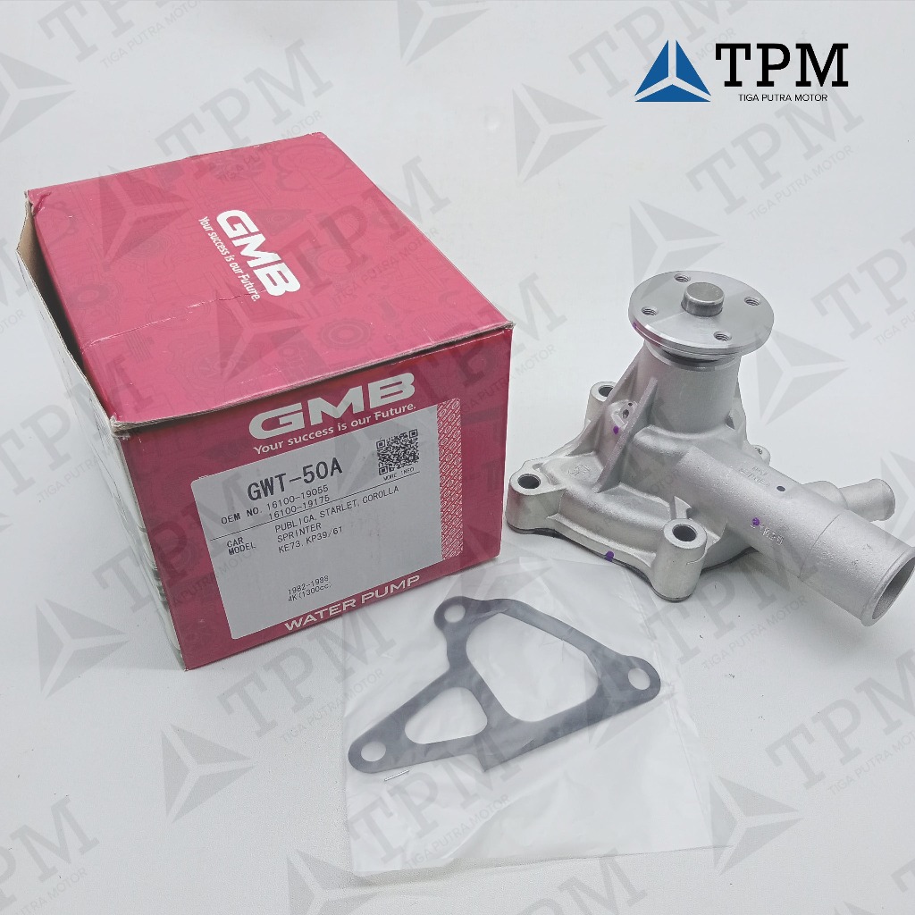 Jual WATER PUMP KIJANG 4K / 5K SUPER PULLEY KECIL GWT-50A GMB JAPAN ...