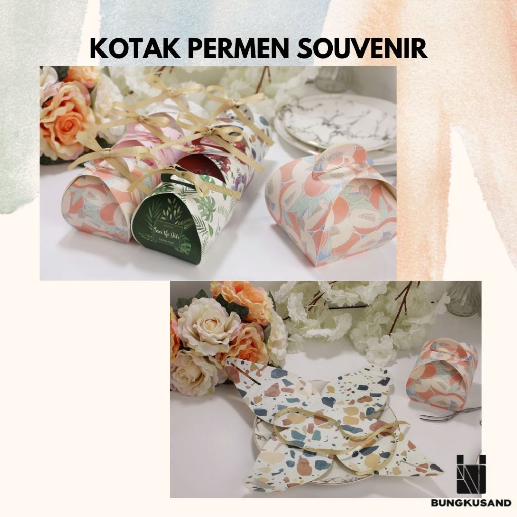 Jual KOTAK PERMEN KOTAK KADO SOUVENIR COKELAT BOX MINI CAKE BOX MINGLE ...