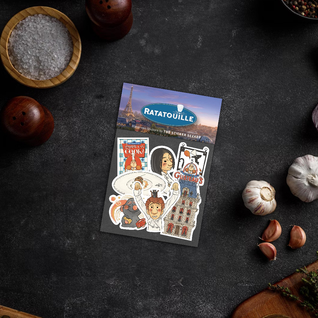 Jual Ratatouille Vinyl Sticker Pack | Shopee Indonesia