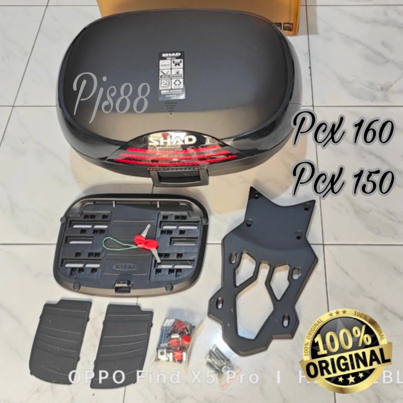 Jual Paketan Box Shad Sh46 Sh 46 Plus Bracket Breket Box Pcx 150 New ...