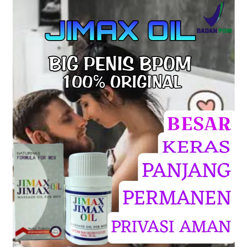 Jual JIMAX OIL BPOM minyak daun tiga jari pem besar pnis & alat pital 100% original PERMANEN ...
