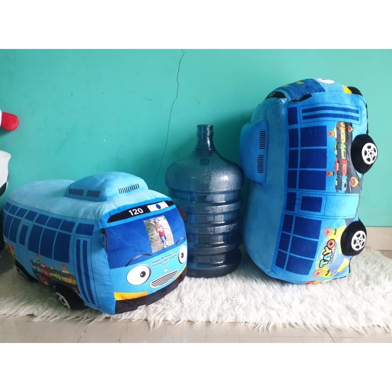 Jual BONEKA BUS TAYO / gratis pasang foto nama (bisa COD) | Shopee ...