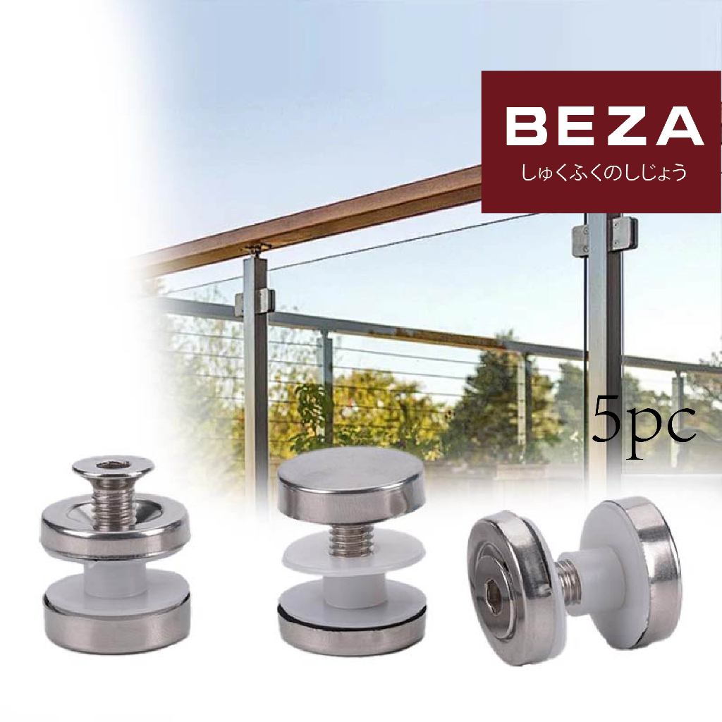 Jual 5pcs Baut Penjepit Kaca Stainless,Klem Jepit Klip Penjepit Kaca ...