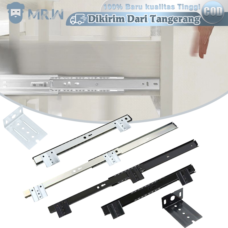 Jual 27mm Rel Laci Keyboard Tray Set Track Meja Keyboard Rel Keyboard ...