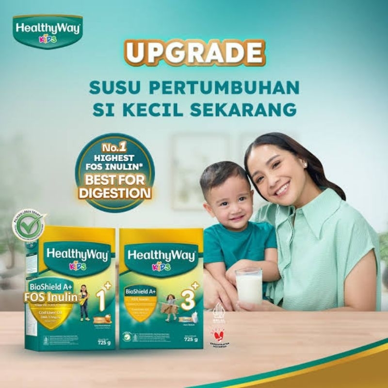 Jual Healthyway kids 3+ 350gr vanila madu Free gift | Shopee Indonesia