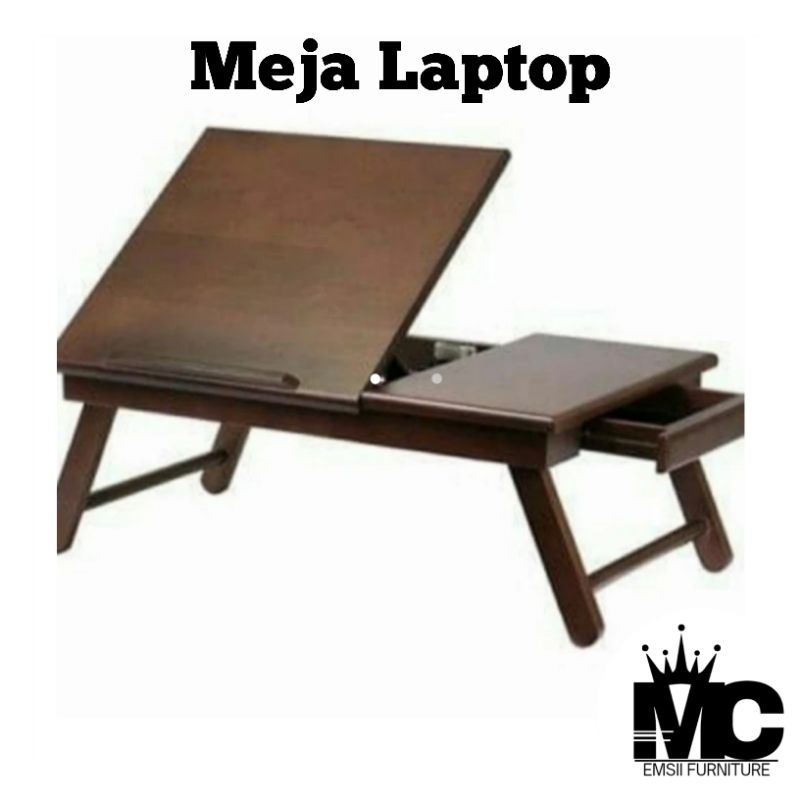 Jual Meja Laptop Kayu Meja Laptop Lipat Meja Laptop Portable Lipat Meja ...
