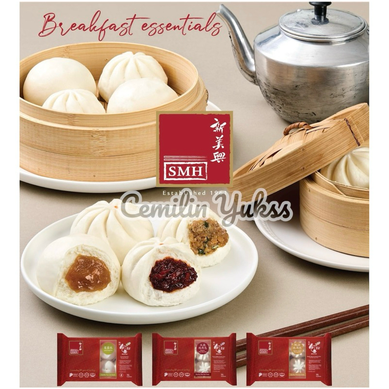 Jual SMH Pau 240g Bakpao Frozen Singapore Chili Crab Pau Hongkong ...