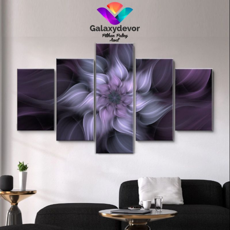 Jual 5.5 Sale!!! Wall Decor Dinding Gambar Indah Modern Bunga Bingkai ...