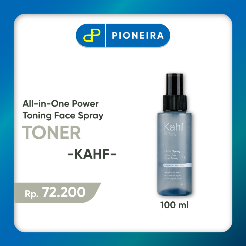 Jual Kahf All-in-One Power Toning Face Spray 100 ml | Shopee Indonesia