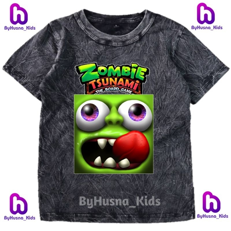 Jual BAJU WASHED ANAK KAOS ANAK ZOMBIE TSUNAMI THE BOARD GAME PLANTS VS ...