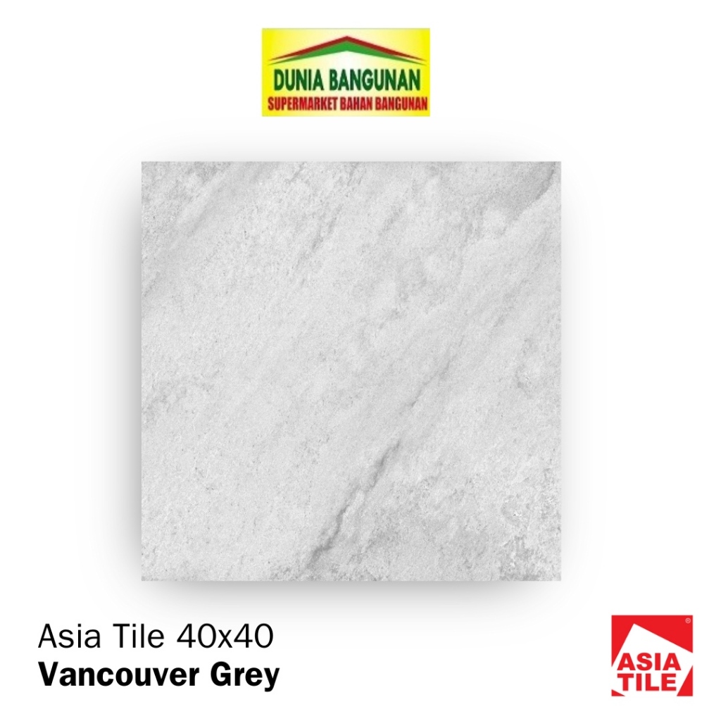 Jual Keramik Asia Tile Vancouver Grey 40x40 Keramik Lantai Dinding ...