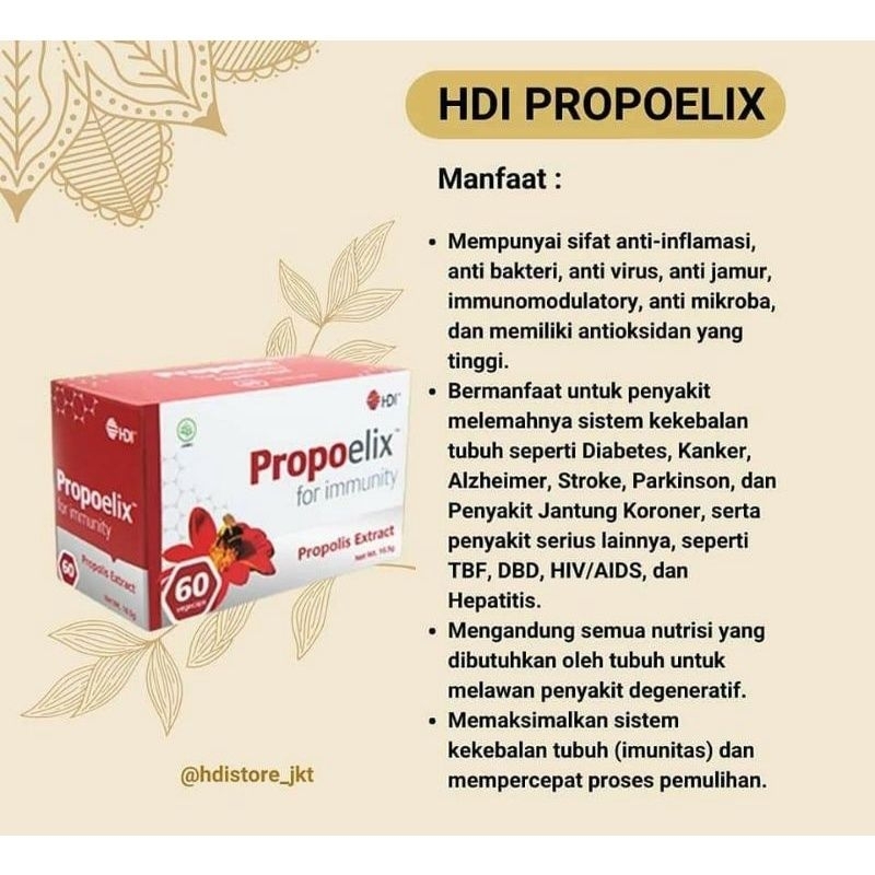 Jual PROPOELIX ISI 60 KAPSUL ORIGINAL & SEGEL. EXP FEB 2025 | Shopee ...