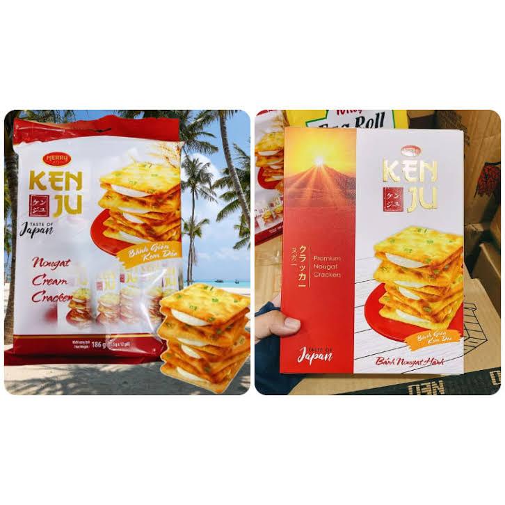 Jual Richy Kenju Nougat Crackers Richy Kenju Premium Nougat Sandwich ...