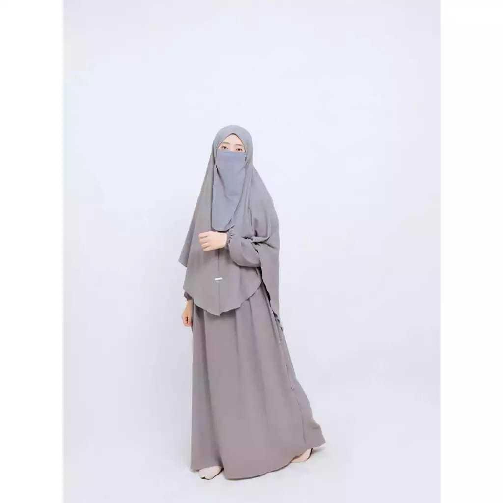 Jual GAMIS SYAR'I SET CADAR HIJAB MUSLIM SAUDI ARABIA / BAJU MUSLIM CRINKLE AIRFLOW | Shopee ...