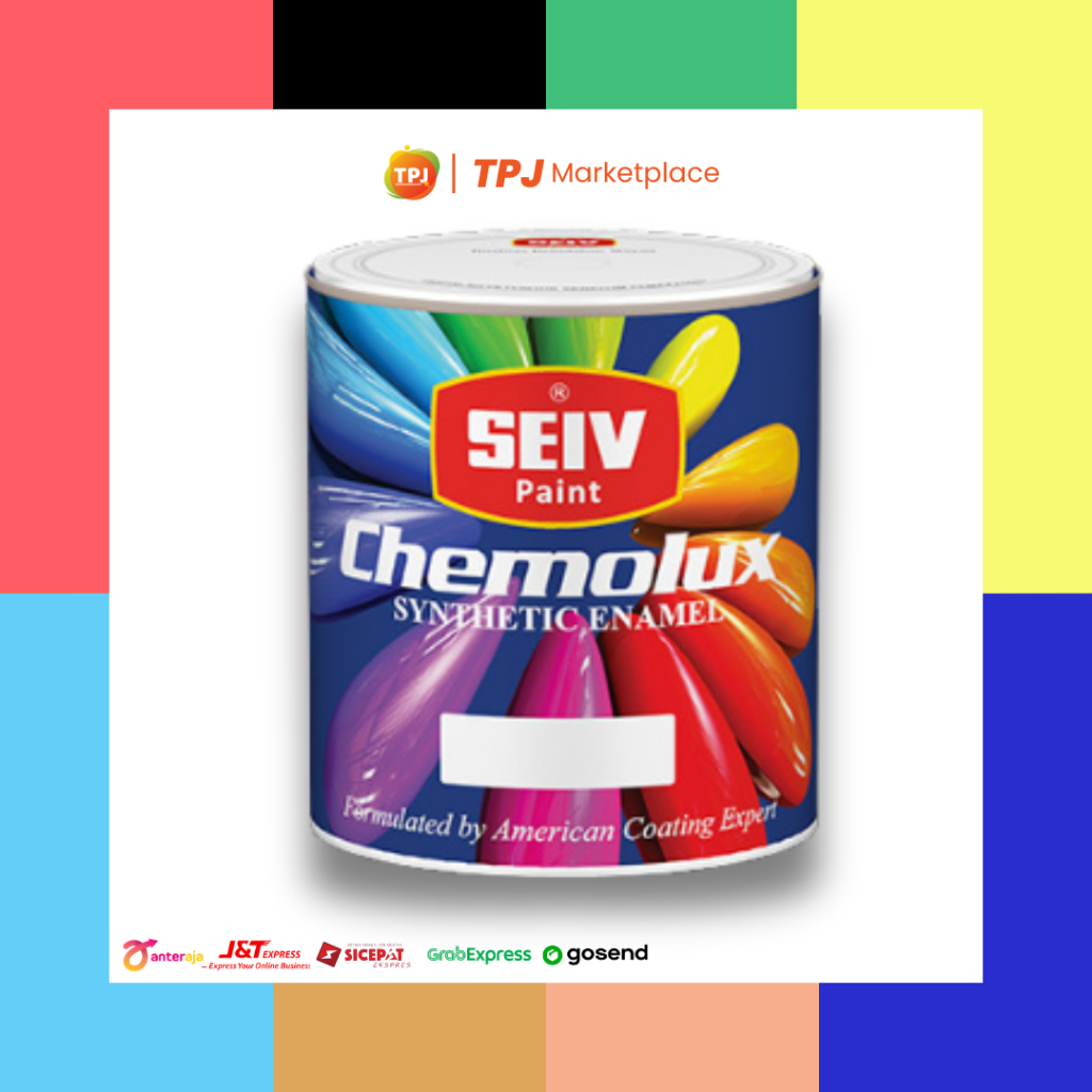 Jual SEIV CAT KAYU & BESI 1 KG GLOSS SEIV CHEMOLUX | Shopee Indonesia