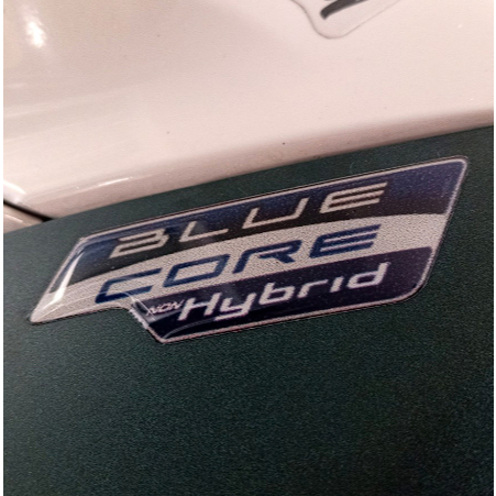Jual stiker timbul blue core non hybrid Yamaha Mio gear Fino aerox nmax | Shopee Indonesia