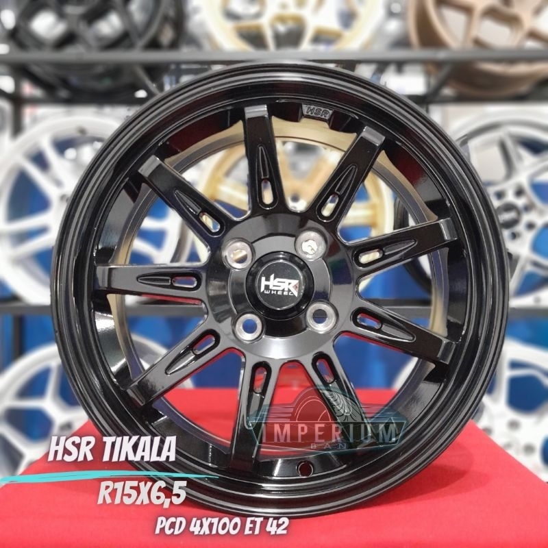 Jual Velg Mobil Sporty Hsr Tikala Ring 15 Pcd 4x100 Brio Sigra Vios Baleno Swift Karimun Dll ...