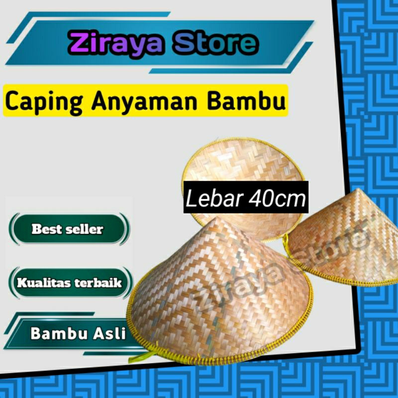 Jual Dudukuy Cetok / Caping Petani Dewasa / Topi Anyaman Bambu Nelayan ...
