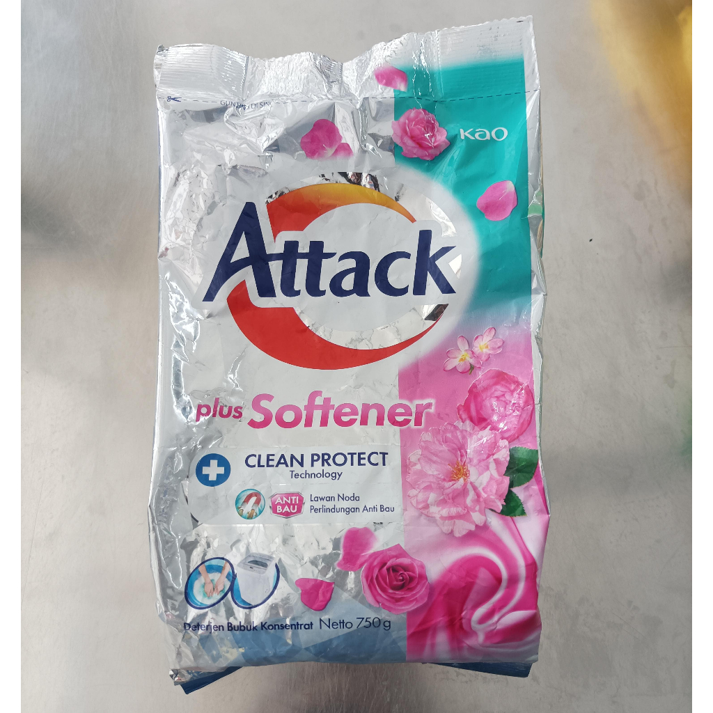 Jual Attack plus softener 750gr / Kao attack plus softener deterjen bubuk | Shopee Indonesia
