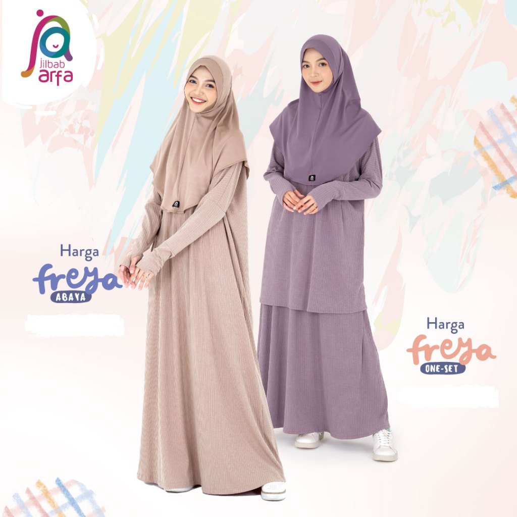 Jual Gamis Freya One Set by Jilbab Arfa (Used to be Afra - Gamis Syar'i ...
