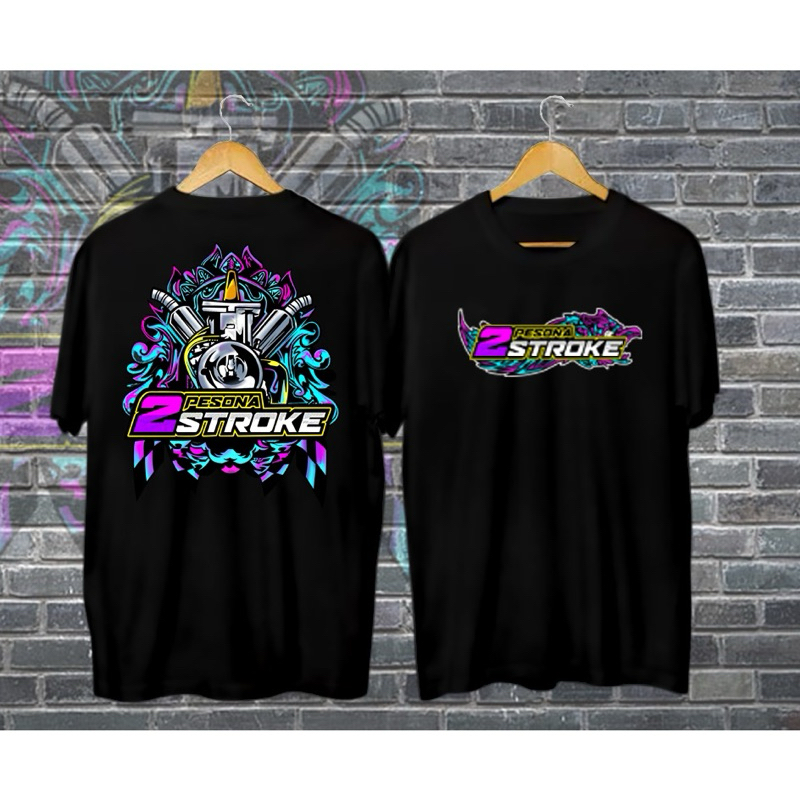 Jual (COD) KAOS 2 STROKE 2 TAK / FIZ R NINJA RR / HEREX CERIA / KAOS ...