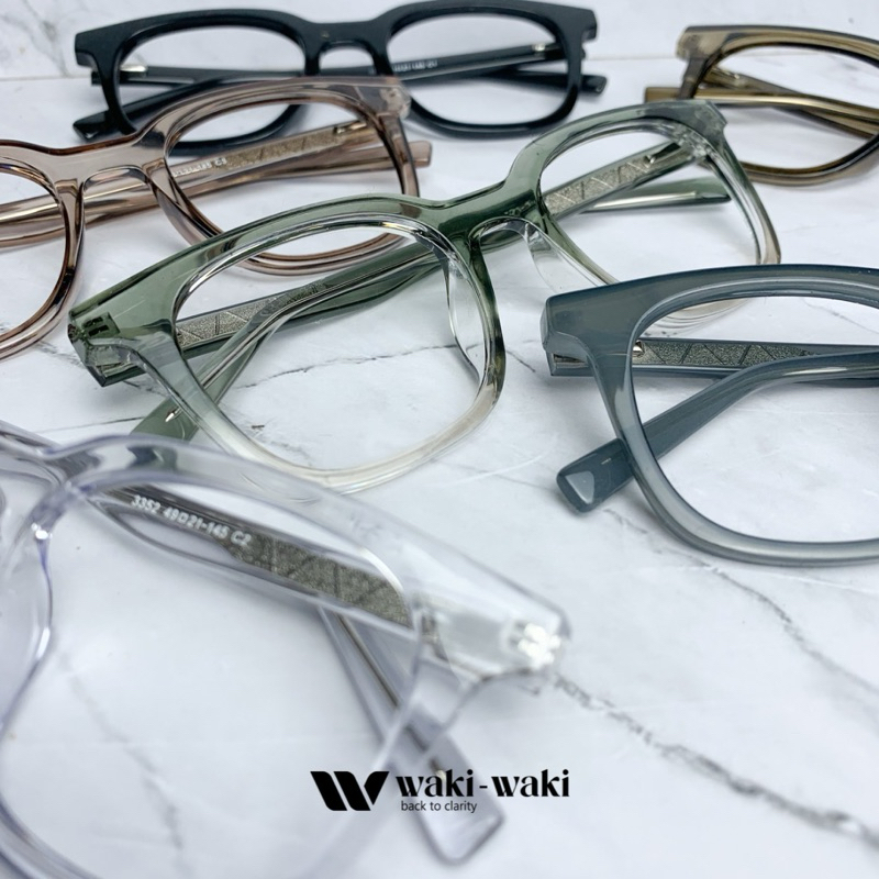 Jual Frame Kacamata Kazuki | Kacamata Kotak | Waki Waki Eyewear ...