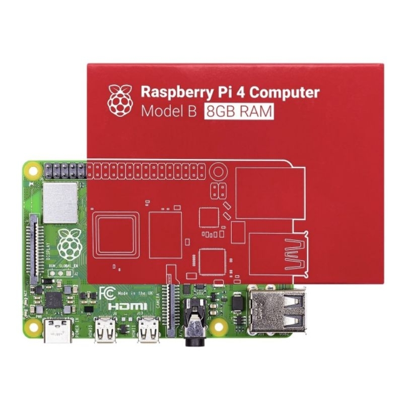 Jual Raspberry Pi 4 Model B 8GB | Shopee Indonesia