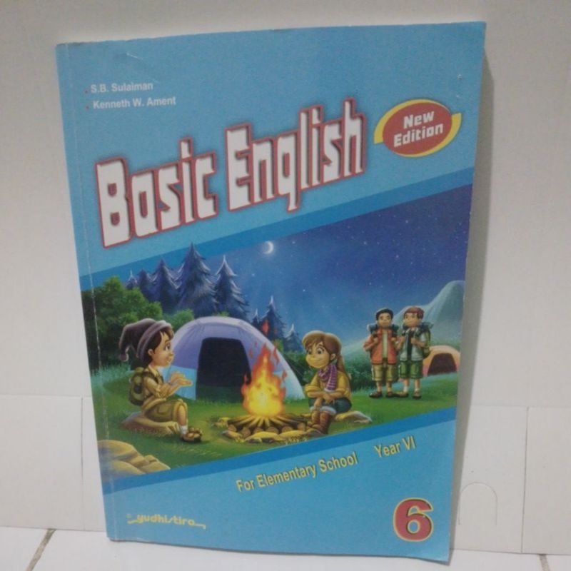 Jual BUKU BASIC ENGLISH KELAS 6 SD NEW EDITION | Shopee Indonesia