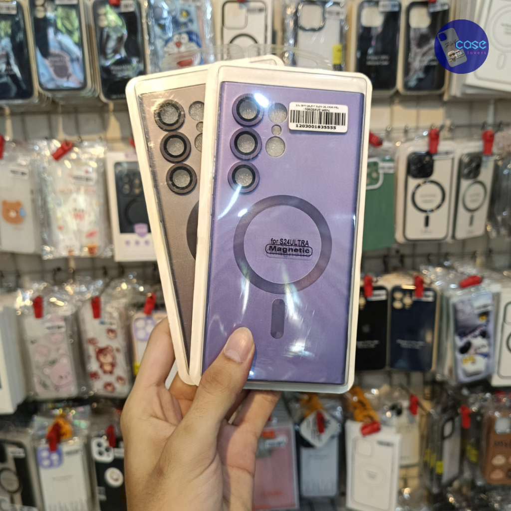 Jual Hard Case Mag Save Warna Casing HP for Samsung Galaxy S24 Ultra ...