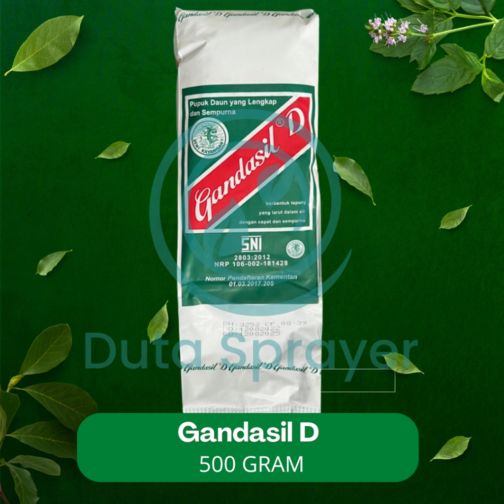 Jual Gandasil D 500 gram - Pupuk Daun kemasan Original 500 gr | Shopee ...