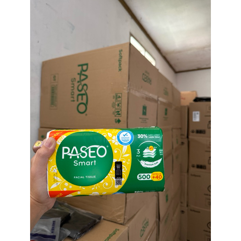 Jual tissue paseo 540 ply 1 karton isi 48 tisu wajah promo murah ...