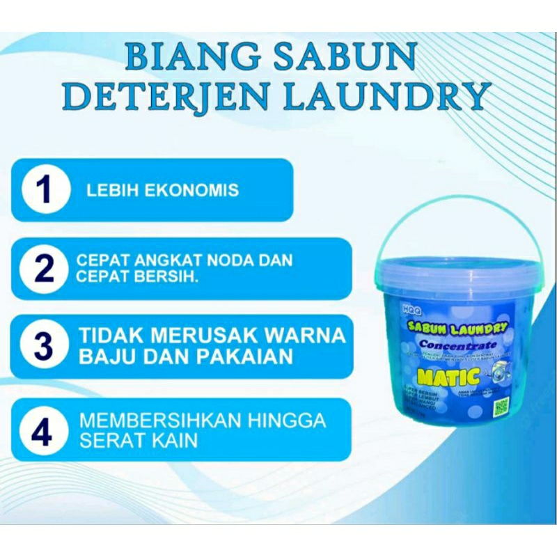 Jual Biang Sabun Deterjen Laundry 500 Gram : Hasil Jadi 5 Liter ...