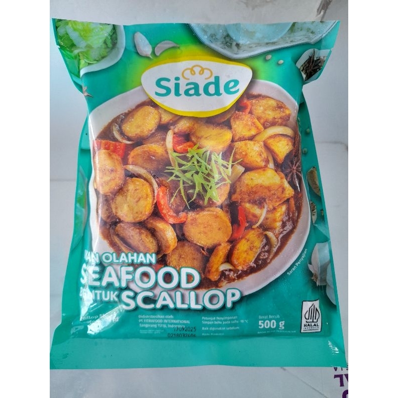 Jual SIADE SEAFOOD SCALLOP 500g SCALLOP GORENG | Shopee Indonesia