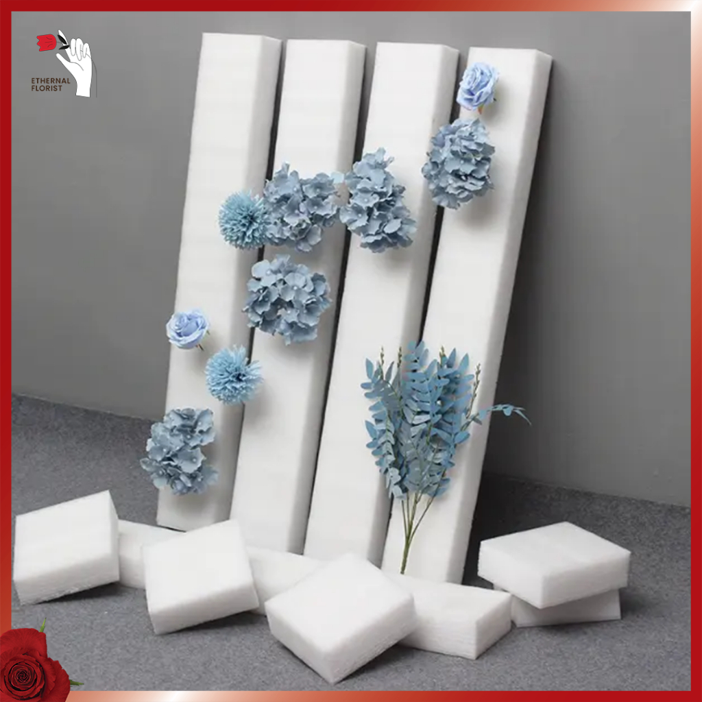 Jual FOAM BUSA KOTAK ELASTIS / Spon Bunga Buket / Oasis Floral Foam ...