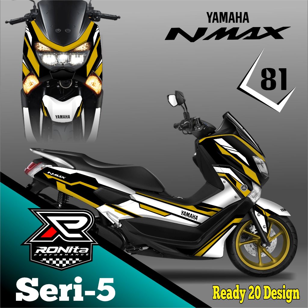 Jual Stiker Decal Fullbody NMAX Old Seri-5 Terlaris Produksi RONIta ...