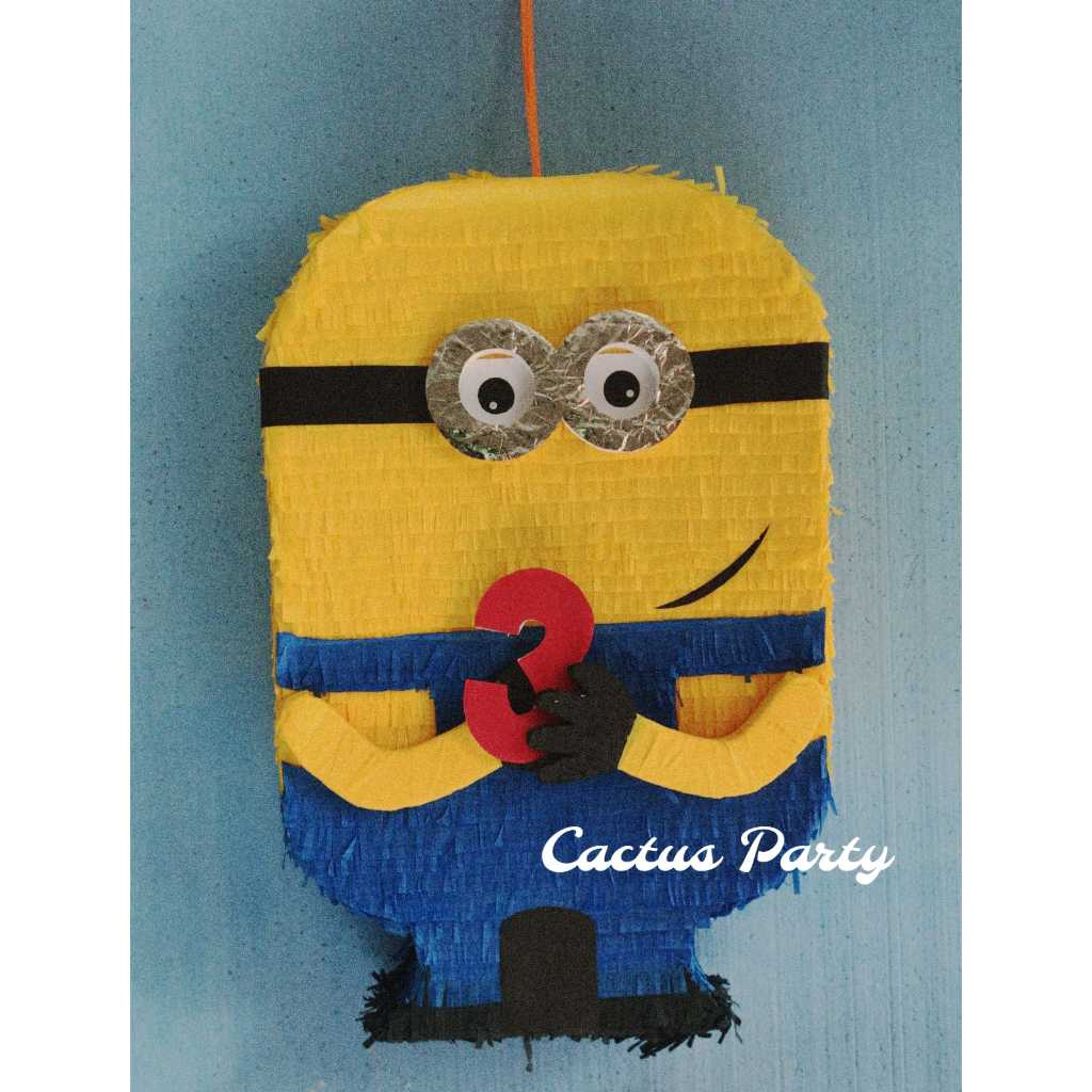 Jual Pinata Pukul/Pinata Tarik Karakter Ulang Tahun Motif Minions ...